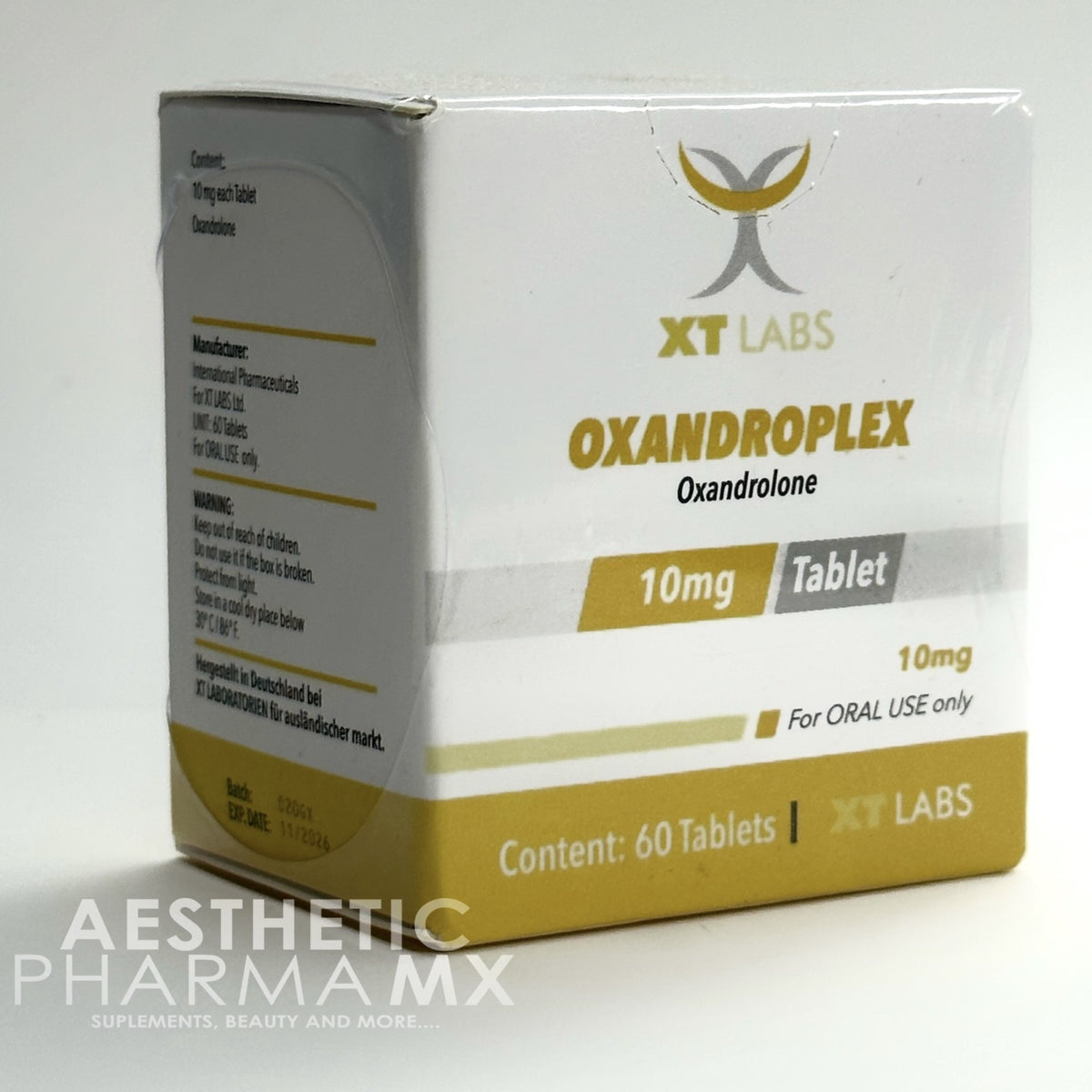 Oxandroplex XT Labs – Aesthetic Pharma México
